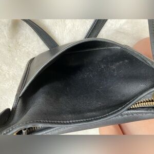 Coach | Bags | Coach Vintage Legacy Zip Black Handbag Shoulder ...